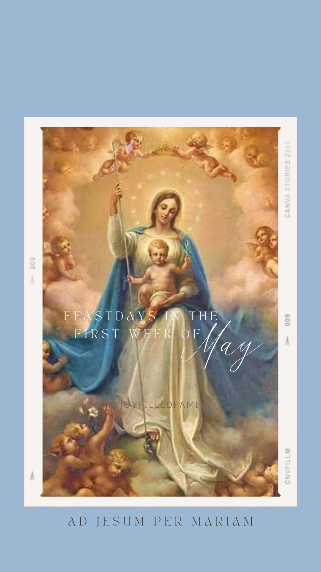 Saints for the First Week of May